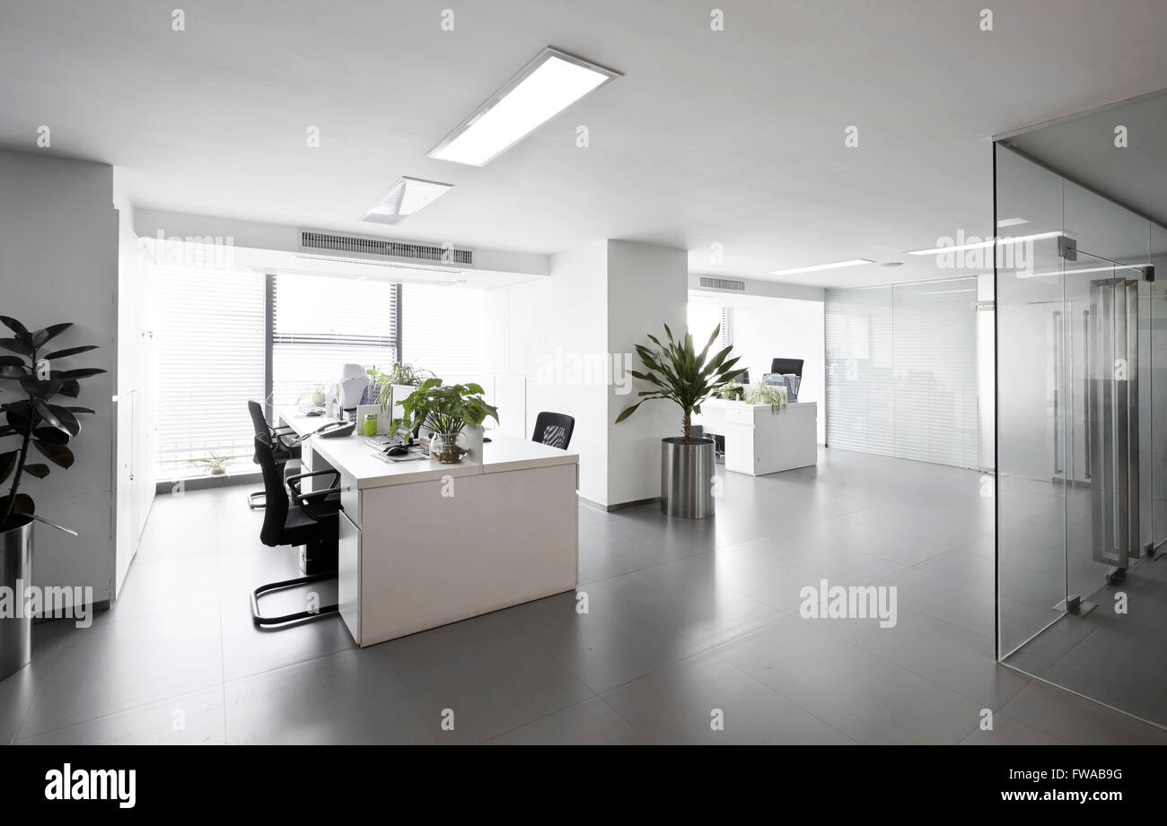 Modern Office interiors Stock Photo - Alamy