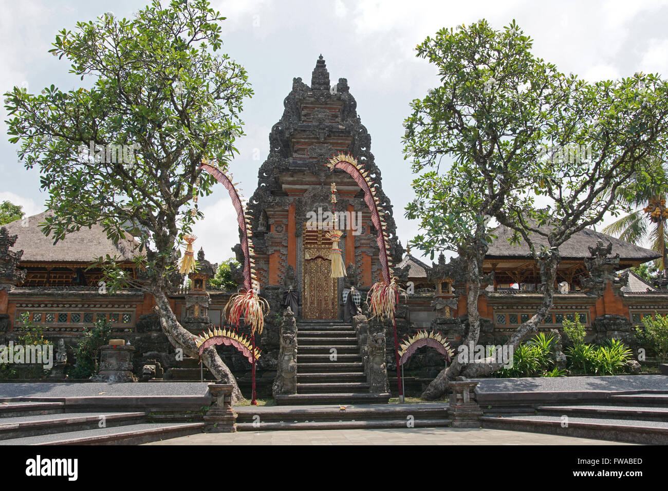 Pura Taman Saraswati, sights of Ubud, Bali, Indonesia Stock Photo - Alamy