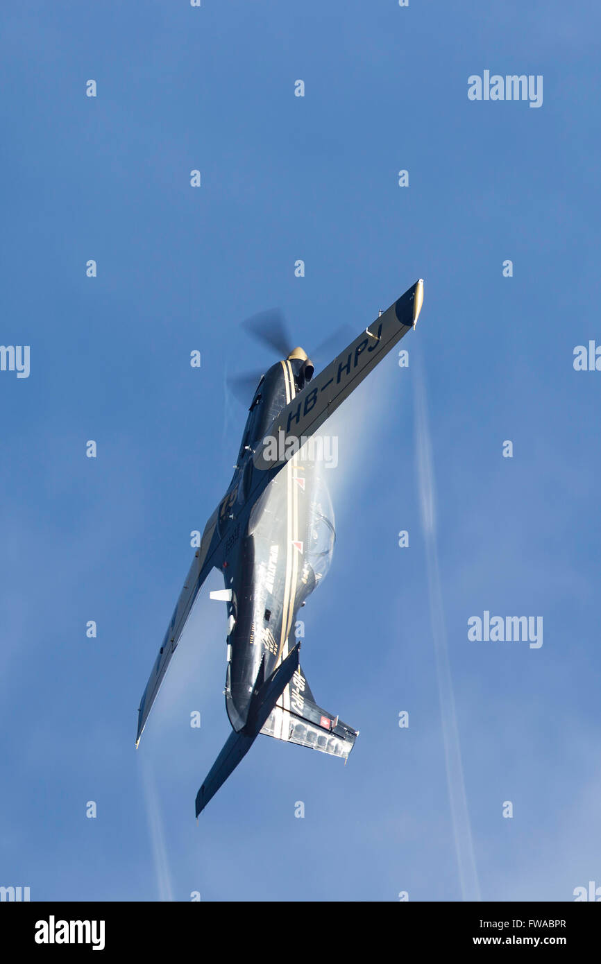 Pilatus pc 9m flight trainer hi-res stock photography and images - Alamy