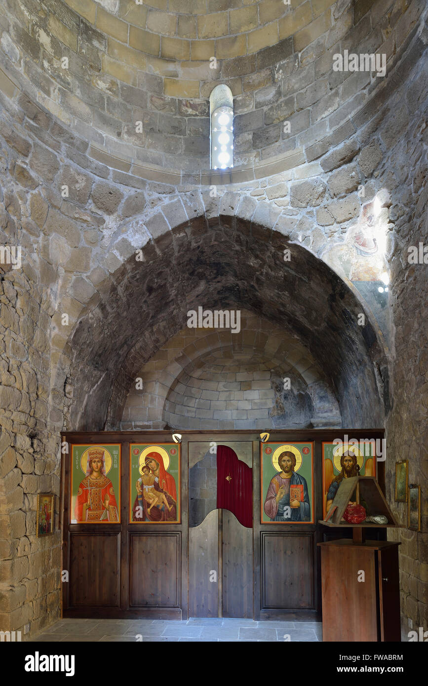 Interior small greek orthodox church hi-res stock photography and ...