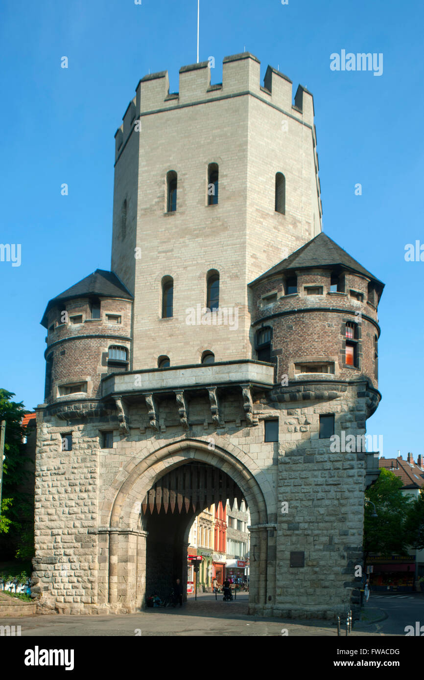 Köln, Altstadt-Süd, Chlodwigplatz, Severinstorburg Stock Photo - Alamy