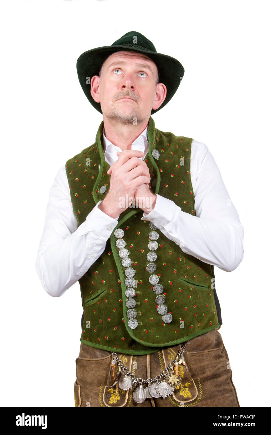 Man wearing traditional german hat hi-res stock photography and images ...