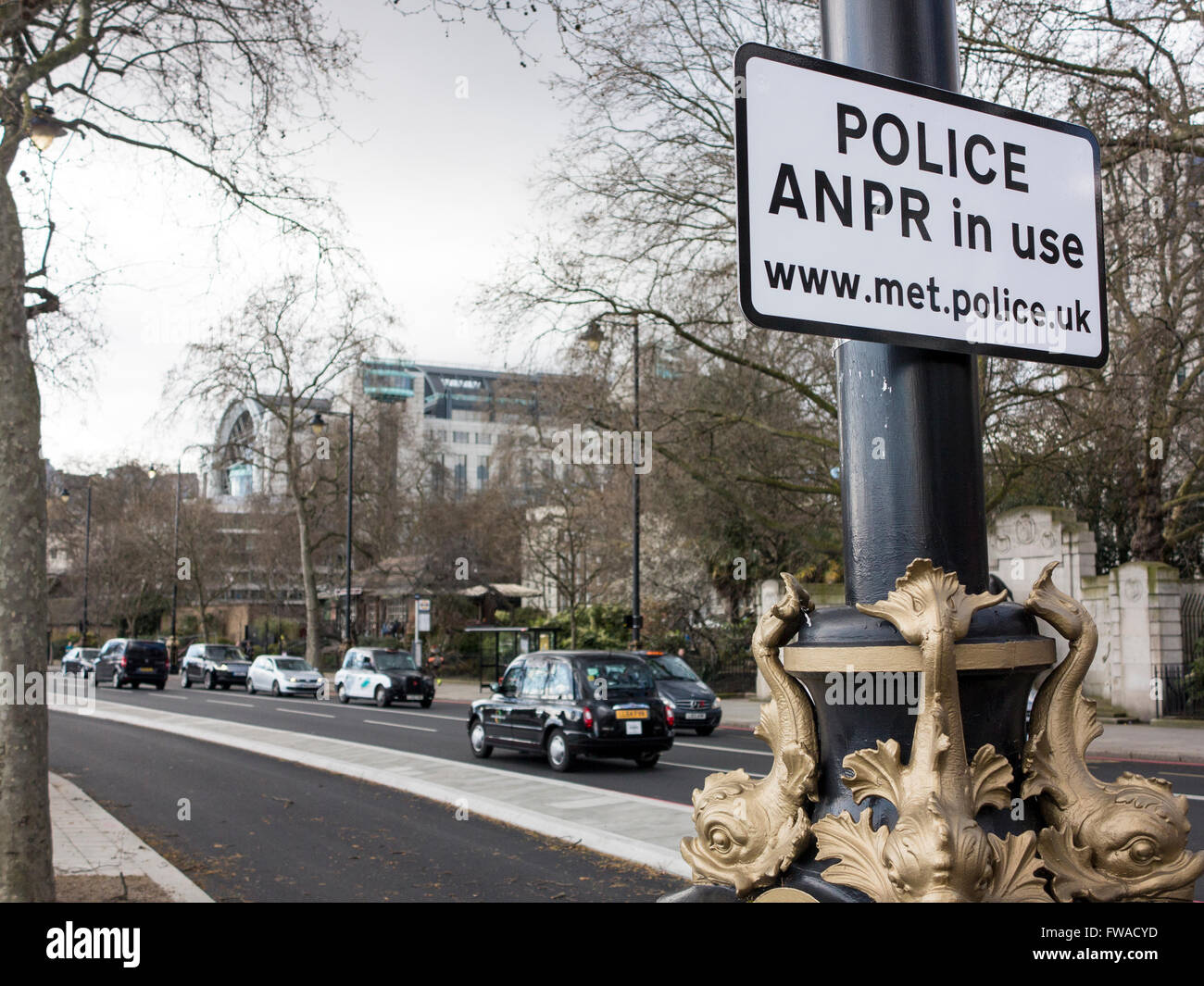 Number plate recognition sign hi-res stock photography and images - Alamy