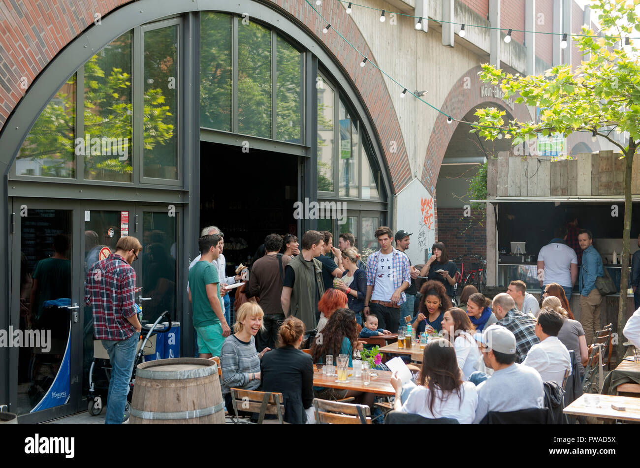 Köln, Ehrenfeld, Kulturbahnhof Ehrenfeld Stock Photo - Alamy