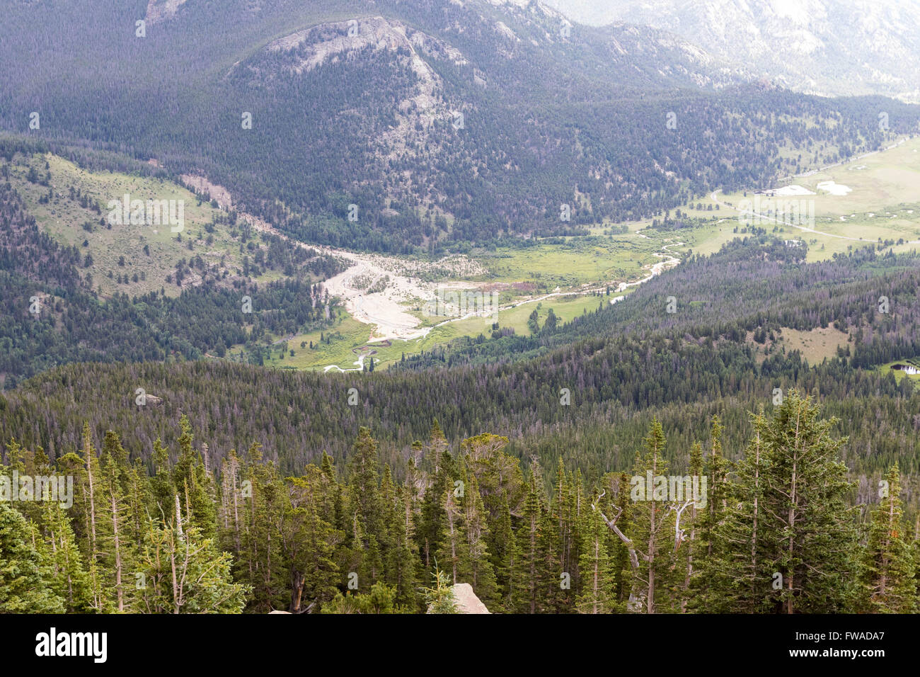 Sheep Lakes in Rocky Mountain National Park Stock Photo - Alamy