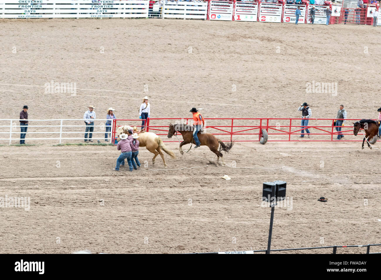 Cheyenne frontier days rodeo hi-res stock photography and images - Alamy