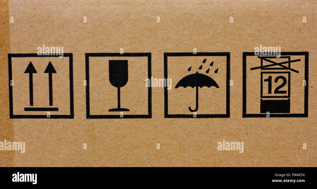 Fragile symbol hi-res stock photography and images - Alamy