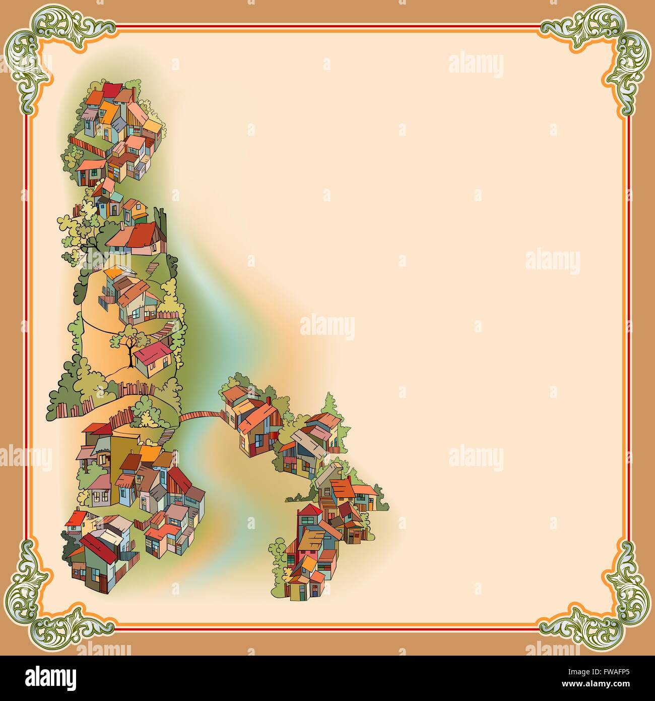 Short hills Stock Vector Images - Alamy