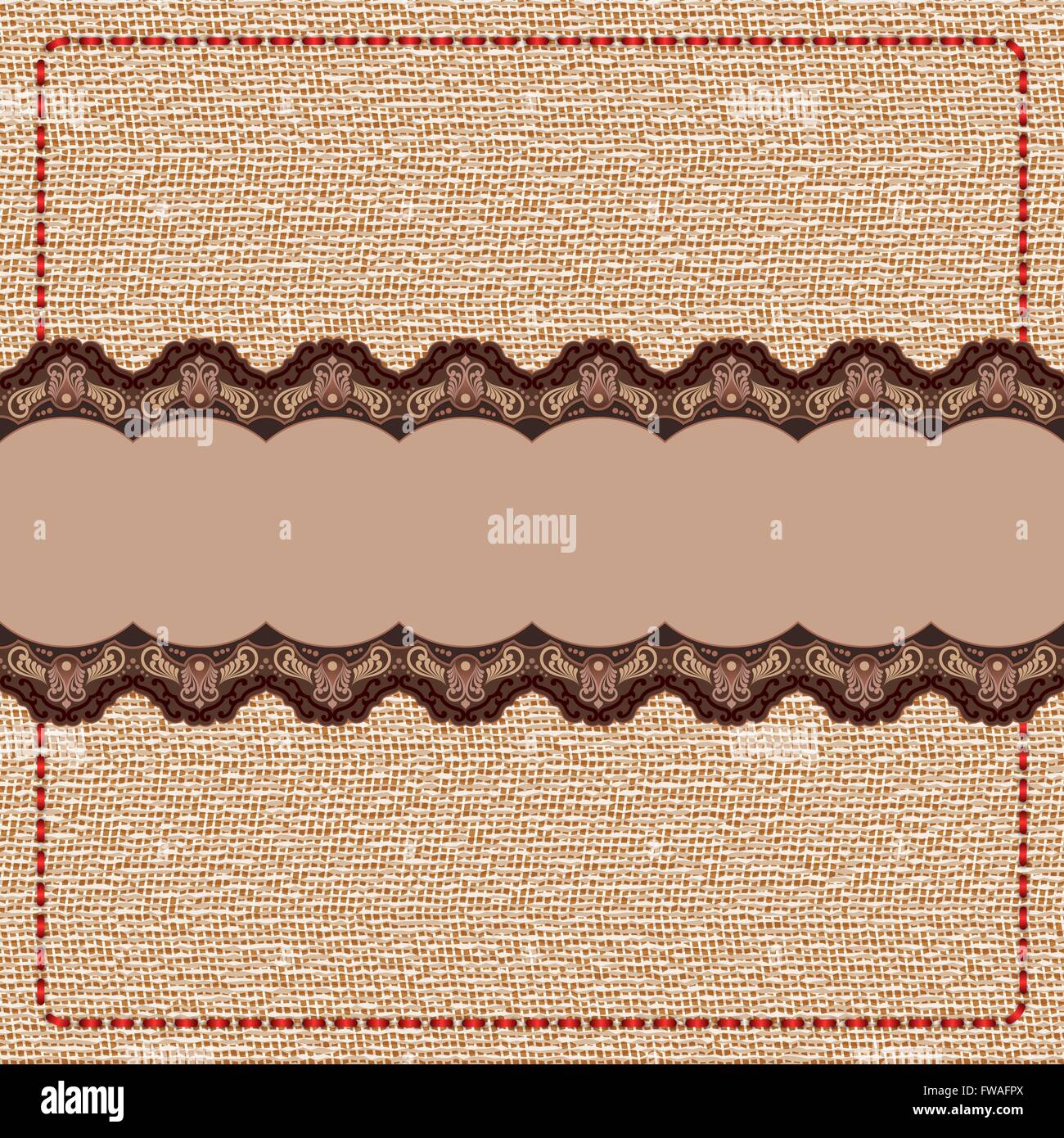 Vintage, design background with decorative horizontal divider decorated ...