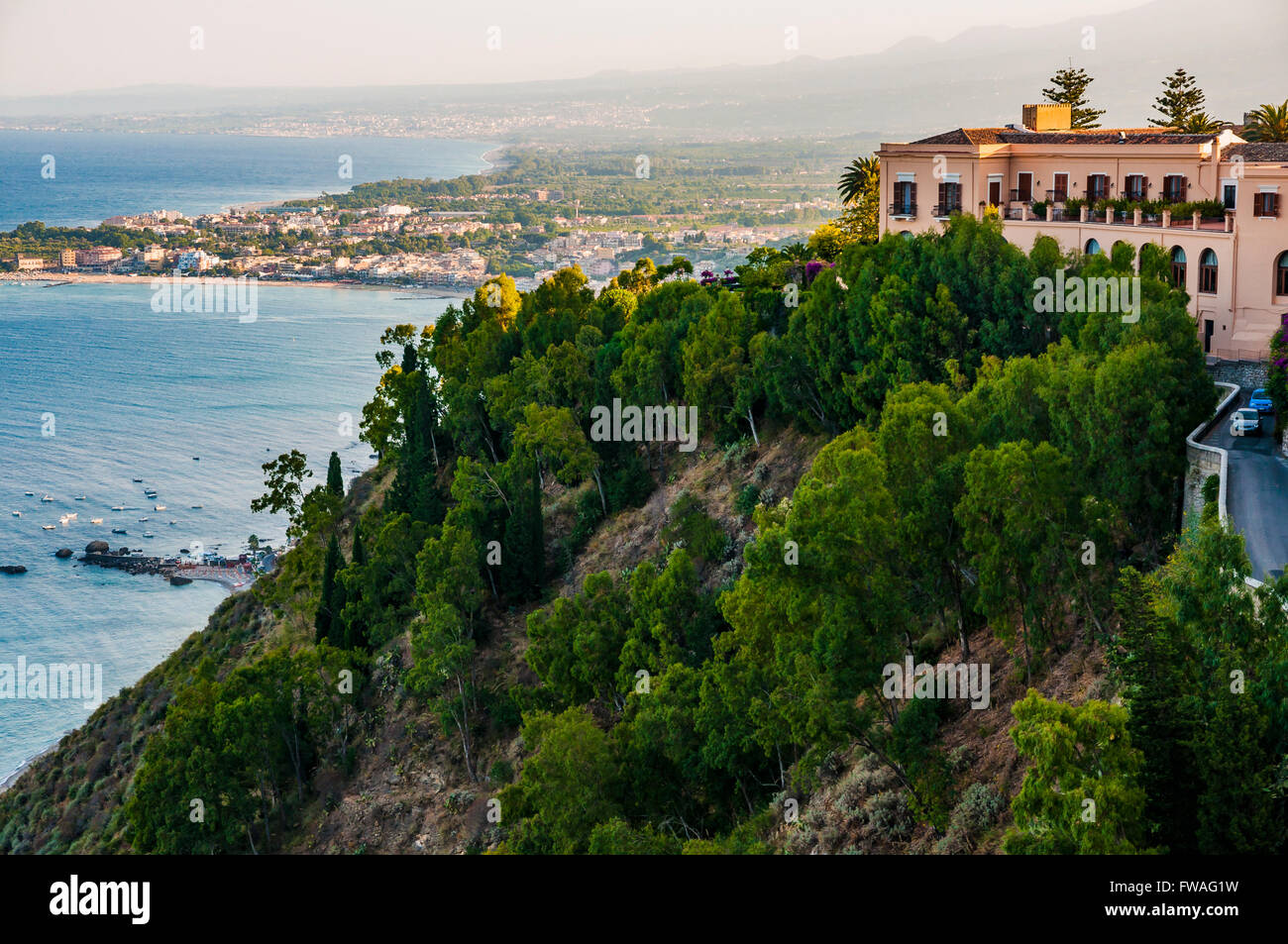 Taormina messina hi-res stock photography and images - Alamy