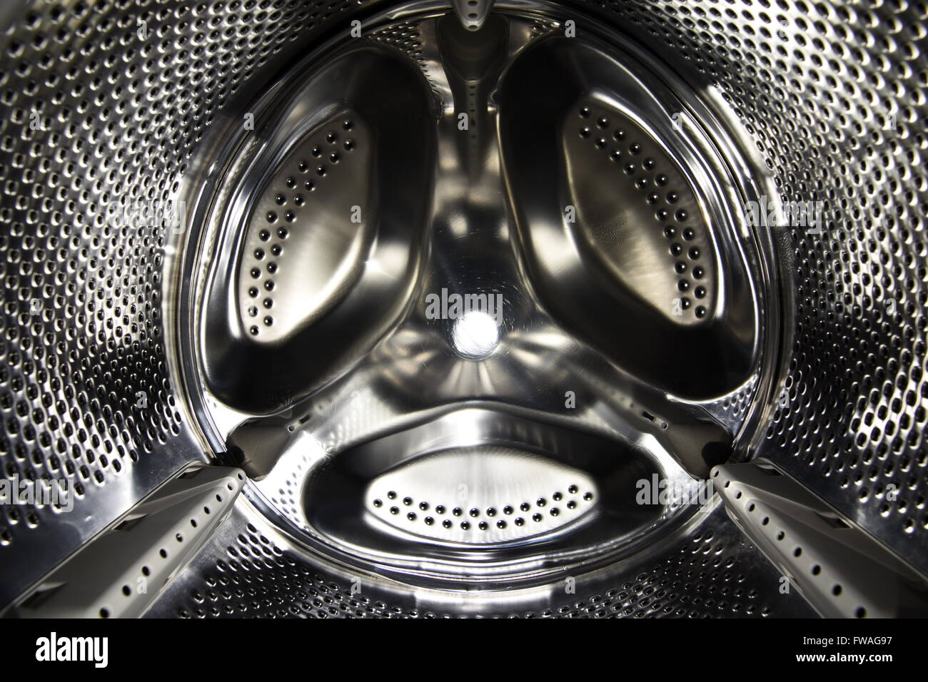 Inside Washing machine Cylinder and drum Stock Photo - Alamy