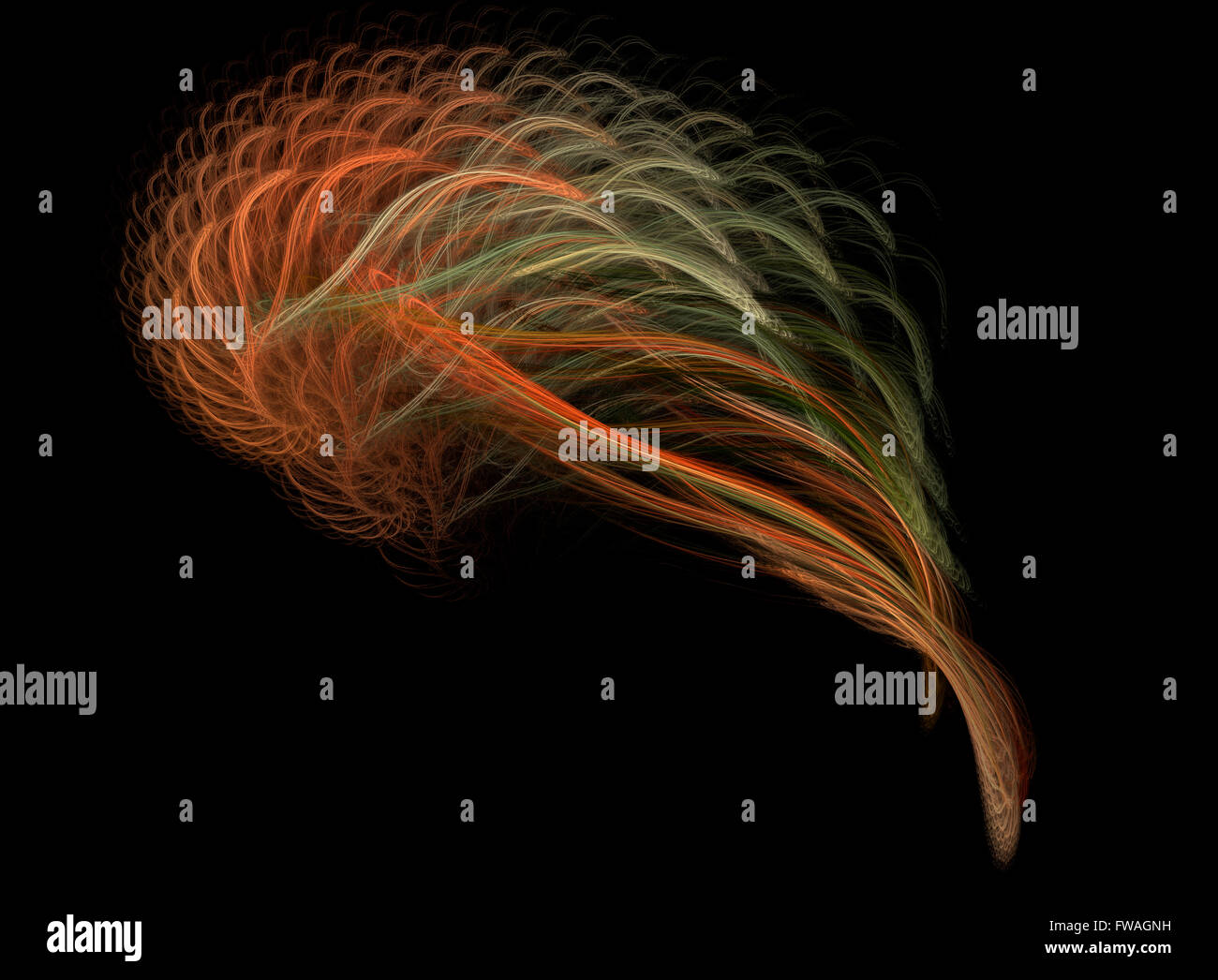 Bending In The Wind Stock Photo - Alamy