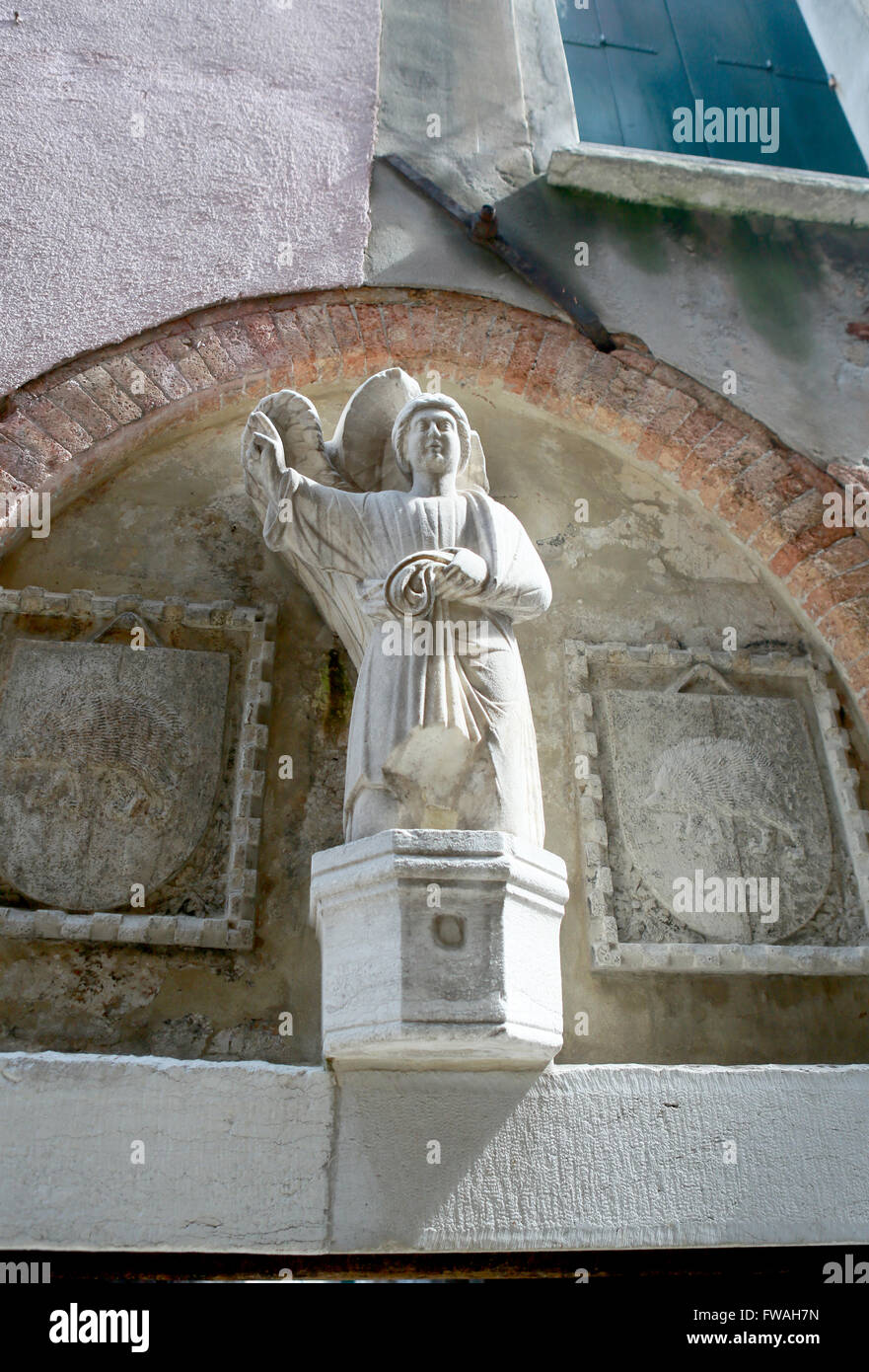 Statue, Castello, Venice, Italy Stock Photo - Alamy