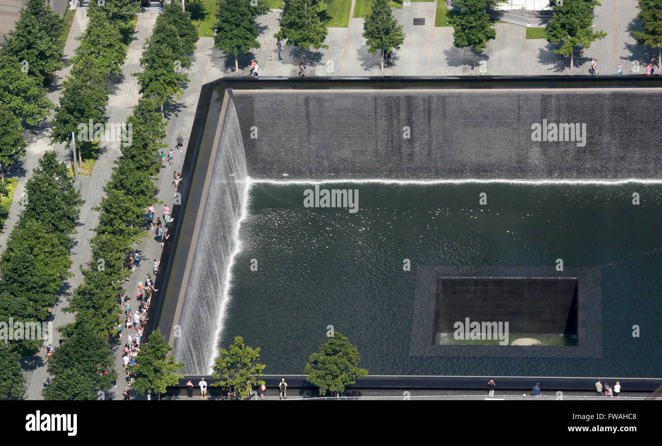 The National September 11 memorial New York City, USA Stock Photo - Alamy