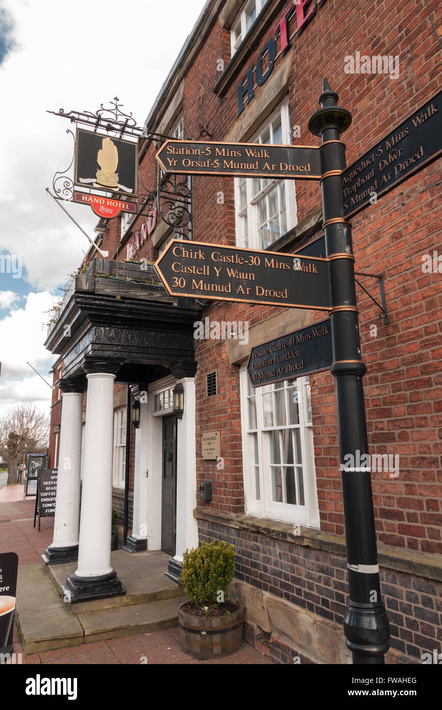 Hand hotel local tourist information hi-res stock photography and ...