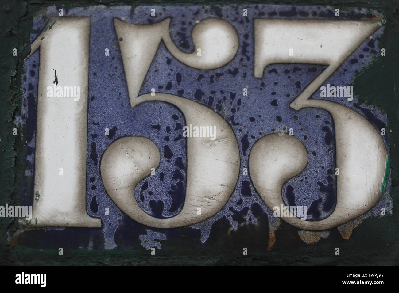 House number 153 in the city of Saint Cloud, France Stock Photo - Alamy