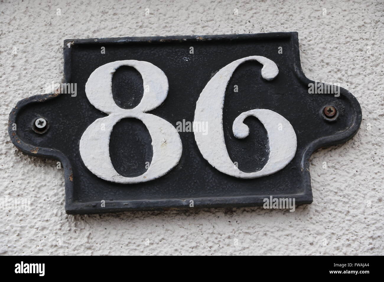 House number 86 in the city of Saint Cloud, France Stock Photo - Alamy