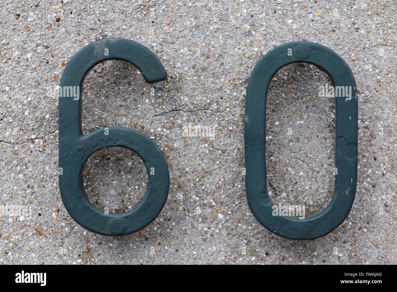 House number 60 in the city of Saint Cloud, France Stock Photo - Alamy
