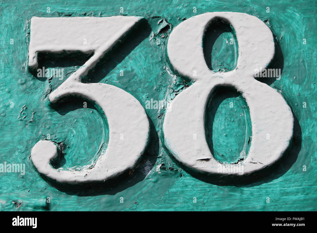 House number 38 in the city of Saint Cloud, France Stock Photo - Alamy