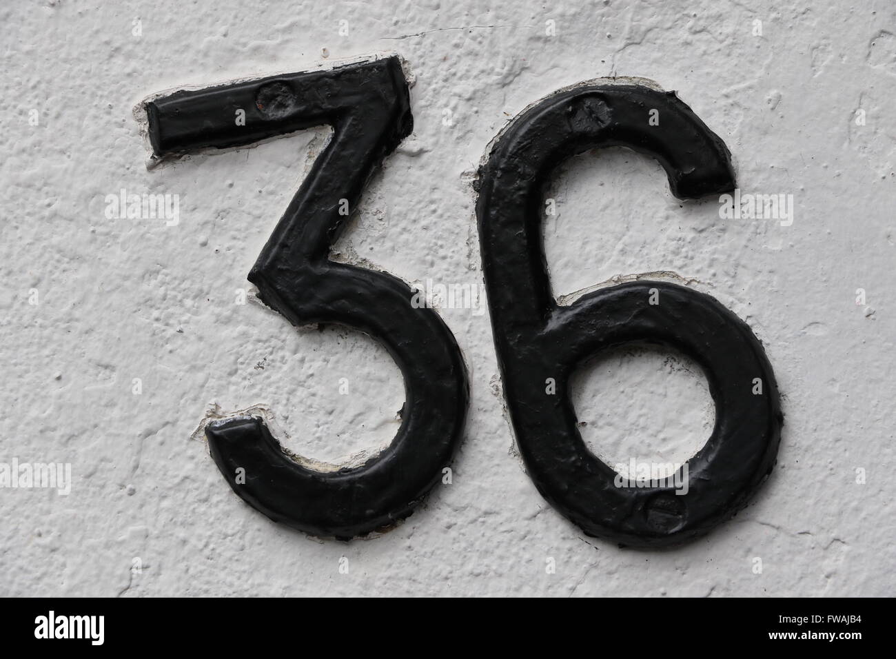 House number 36 in the city of Saint Cloud, France Stock Photo - Alamy