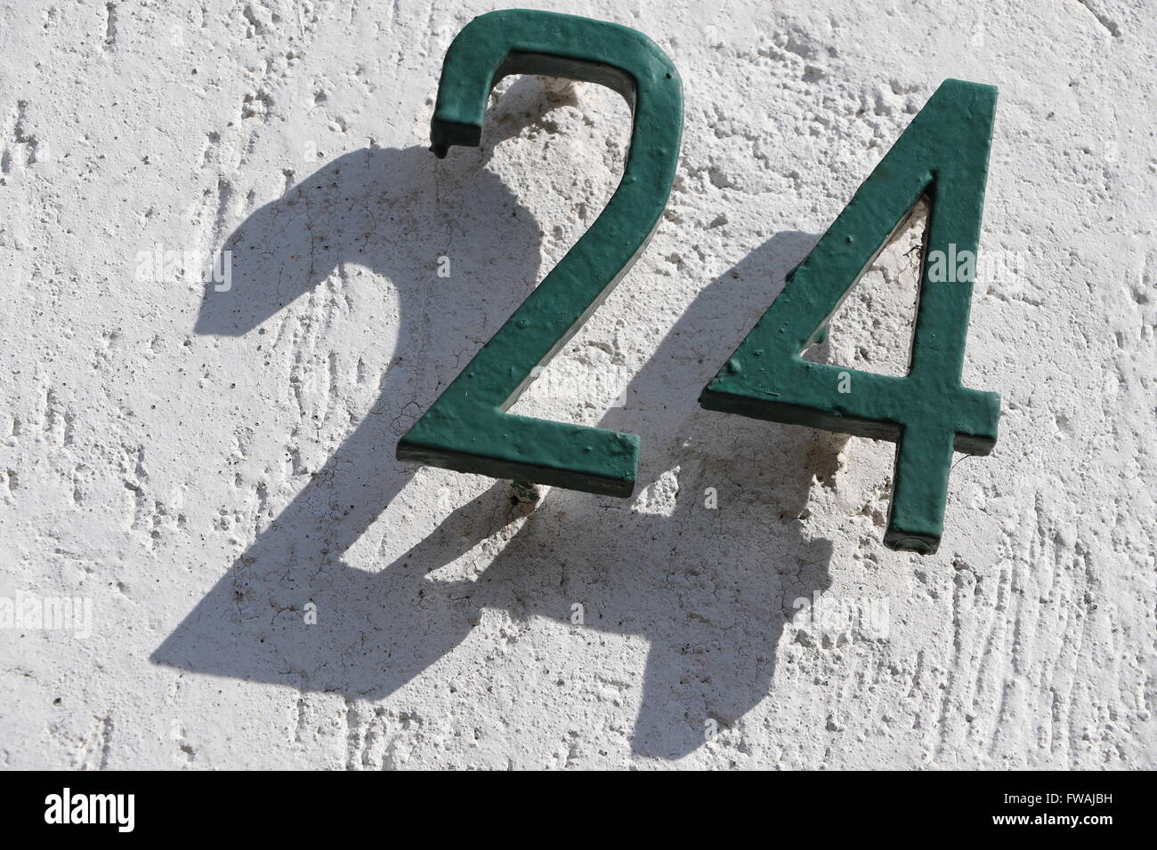 House number 24 in the city of Saint Cloud, France Stock Photo - Alamy