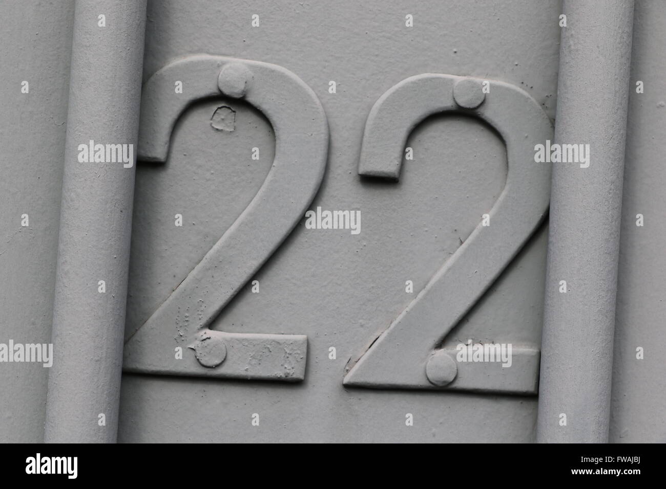 House number 22 in the city of Saint Cloud, France Stock Photo - Alamy