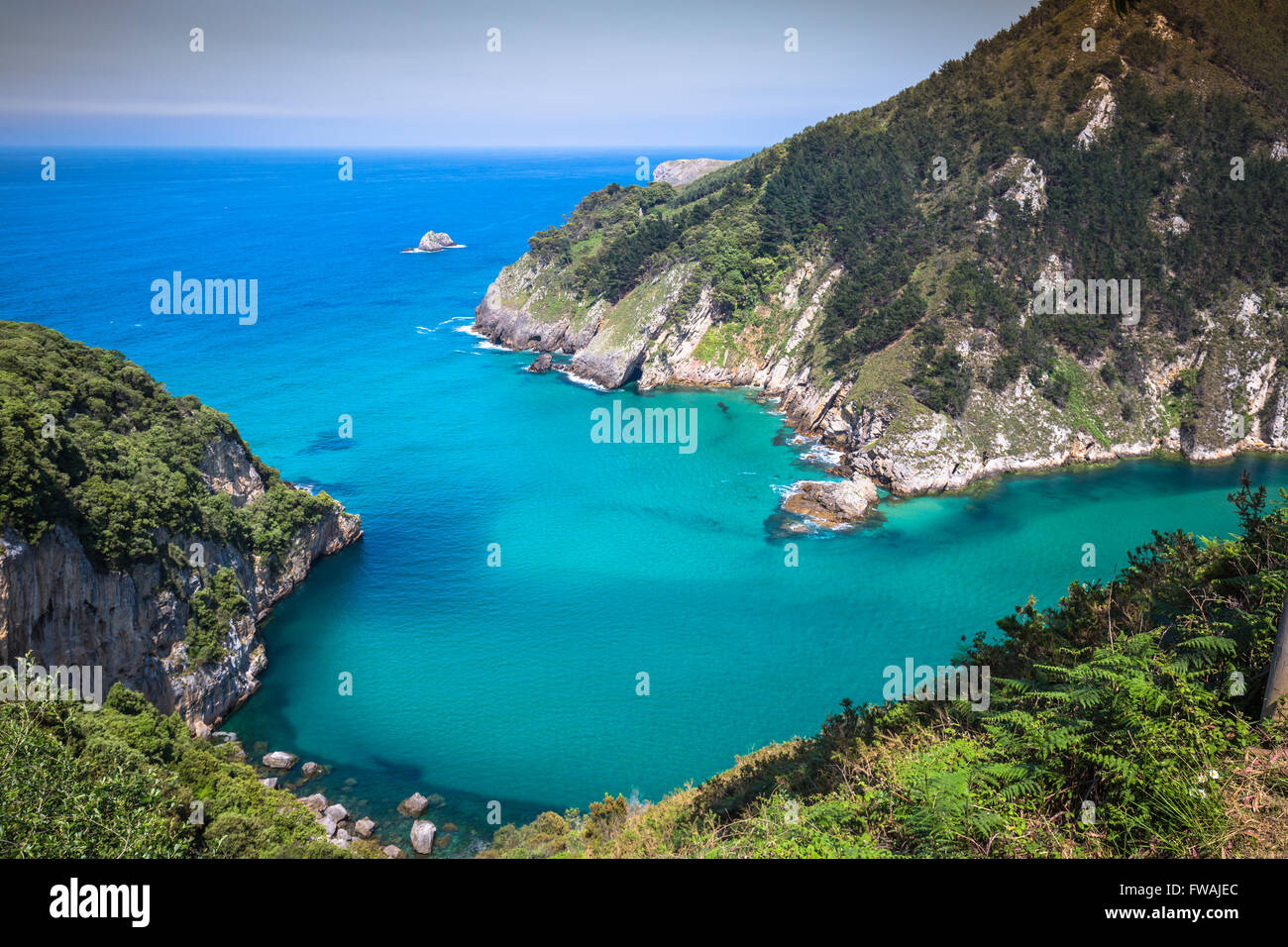 Lower Estuary from the Mirador Tina Minor. Municipality of Val de San ... Lower Estuary from the Mirador Tina Minor. Municipality of Val de San ...