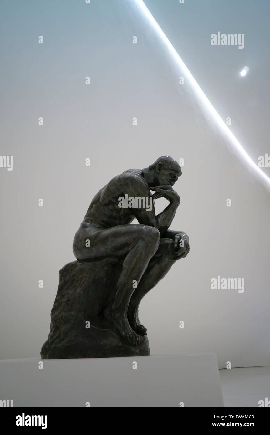 Rodin The Thinker Silhouette