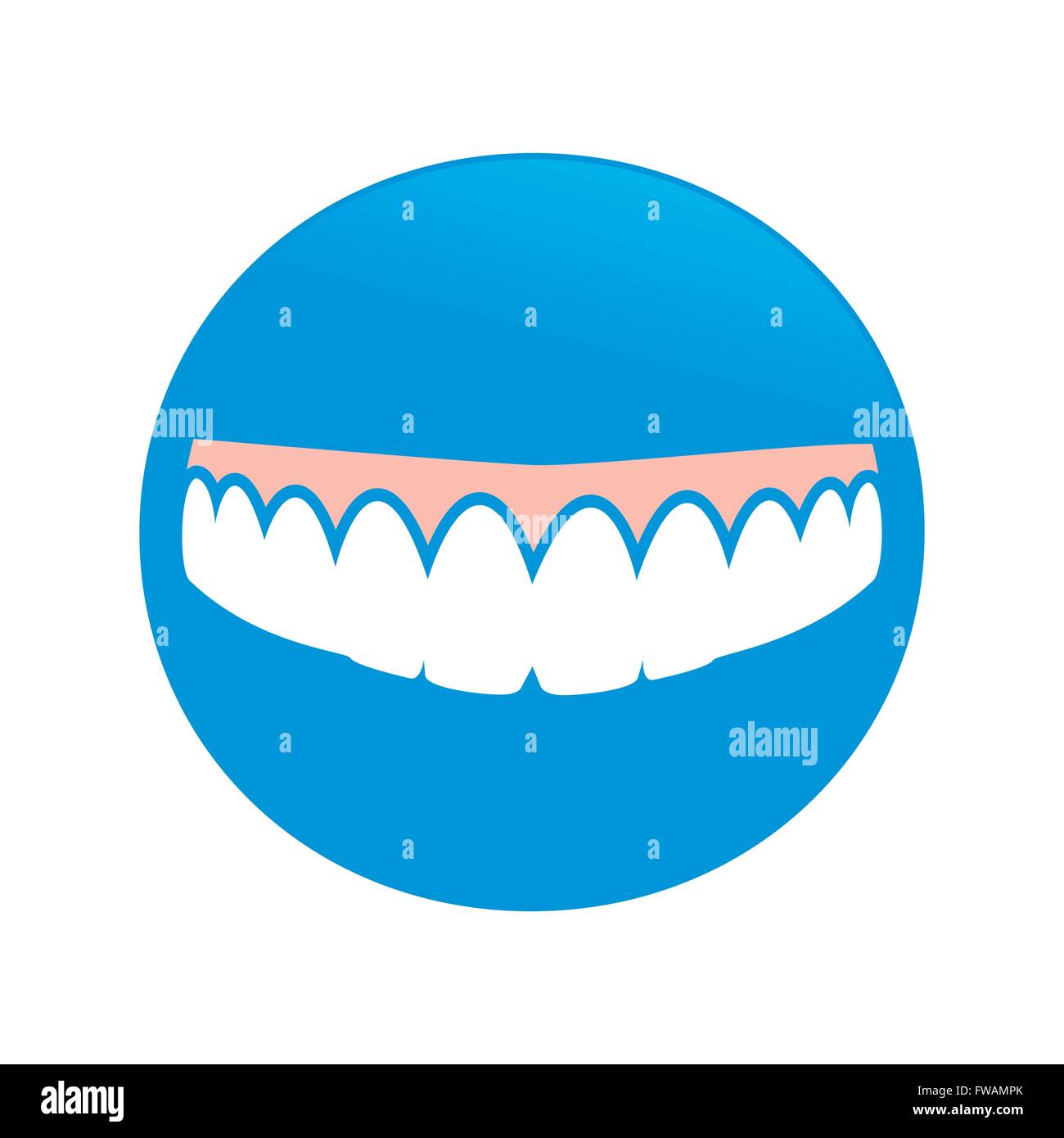 Dental health concept tooth Cut Out Stock Images & Pictures - Alamy