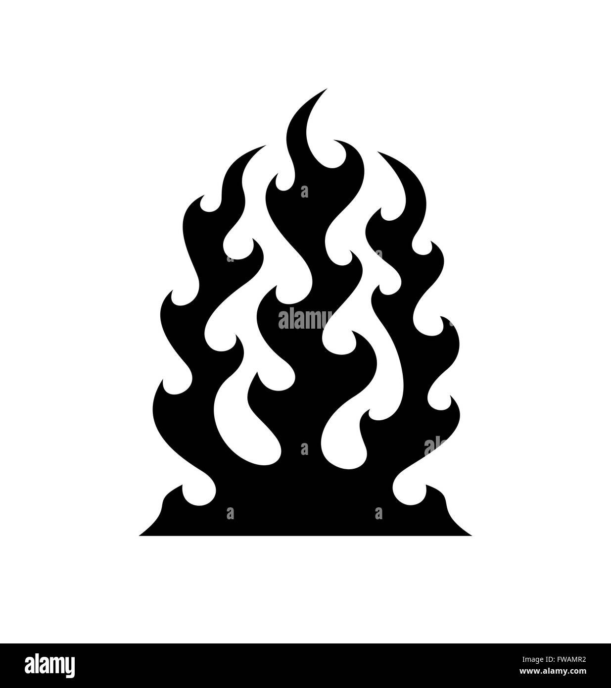 Tribal Fire Symbol