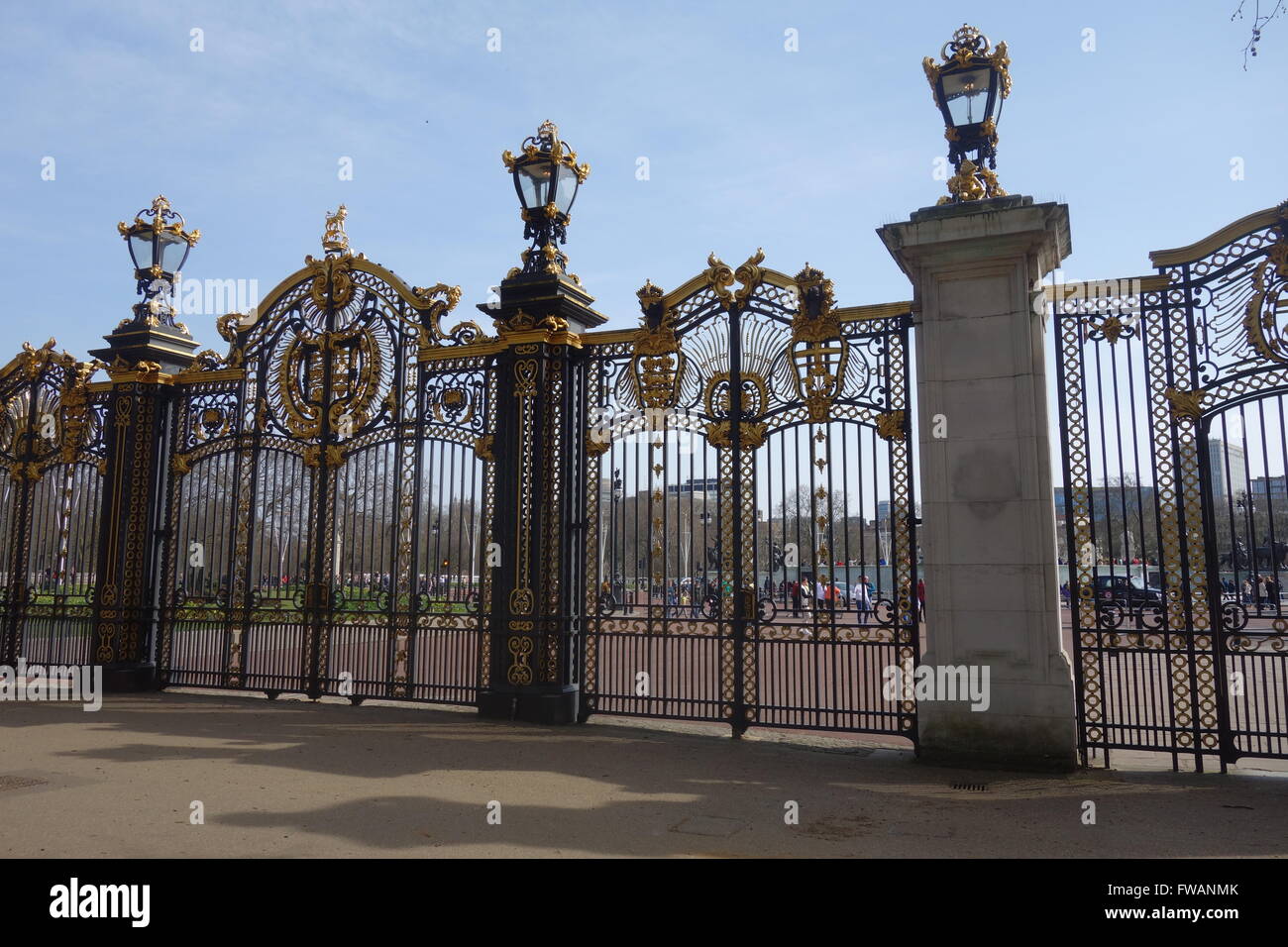 Canada Gate (Maroto Gate) , Green Park, London, UK Stock Photo - Alamy
