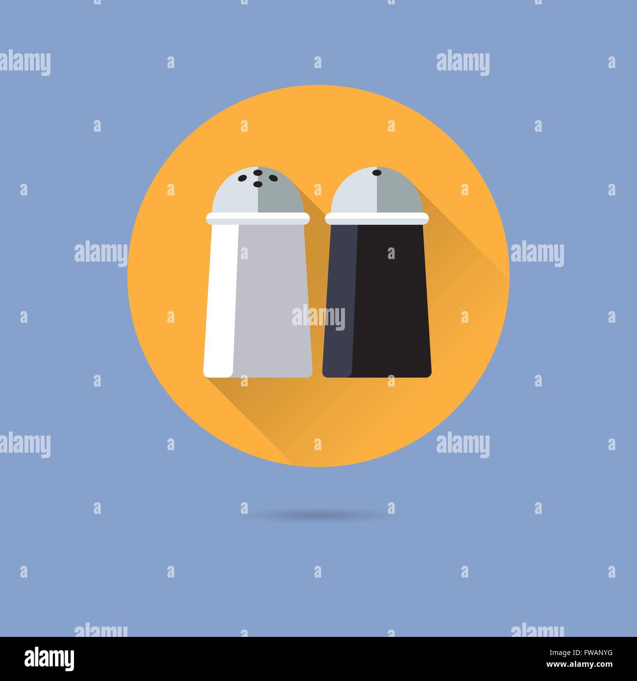 Flat salt Stock Vector Images - Alamy