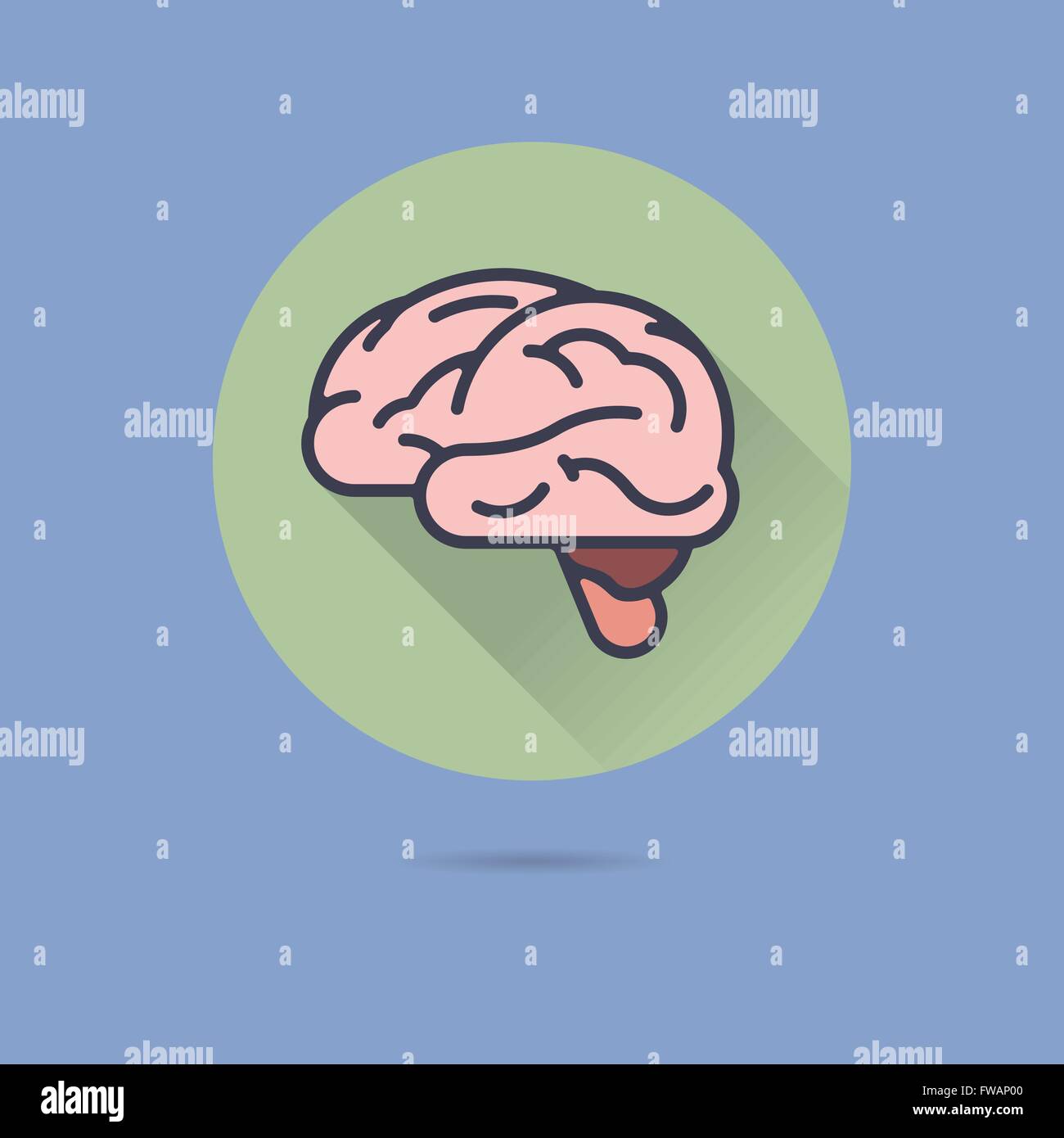 Organ flat design Stock Vector Images - Alamy