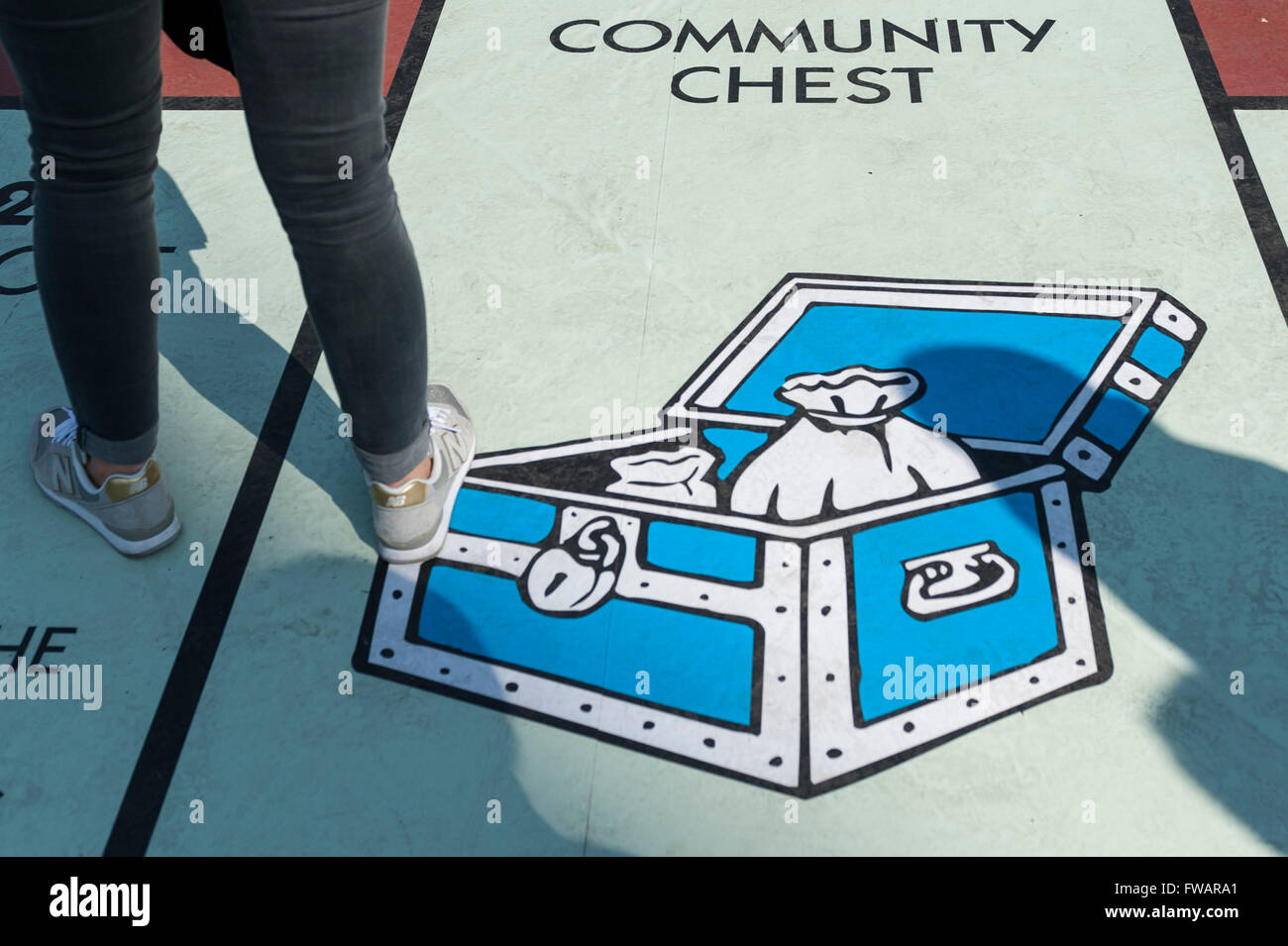 Giant monopoly board hi-res stock photography and images - Alamy