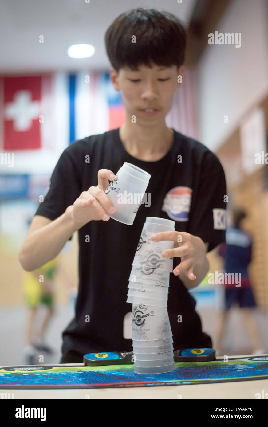 Sport stacking world championships hi-res stock photography and images ...
