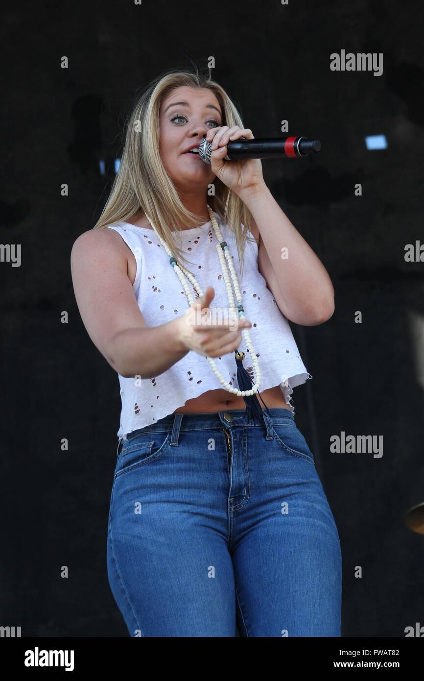 Las Vegas, NV, USA. 1st Apr, 2016. Lauren Alaina at arrivals for 4th ...