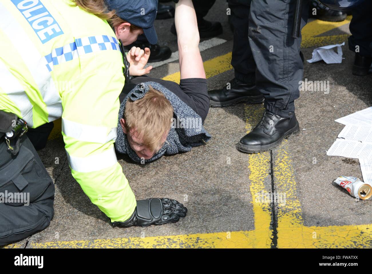 Kent Riot Police High Resolution Stock Photography and Images - Alamy