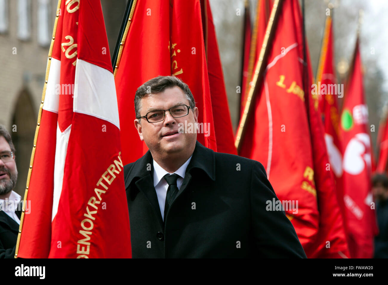 Copenhagen, Denmark, April 2nd, 2016. MP and former minister, Mogens ...