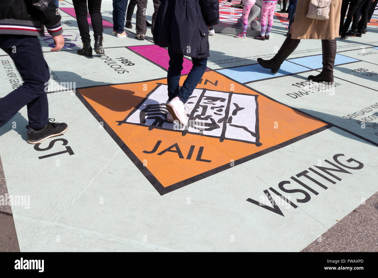 Trafalgar square monopoly hi-res stock photography and images - Alamy