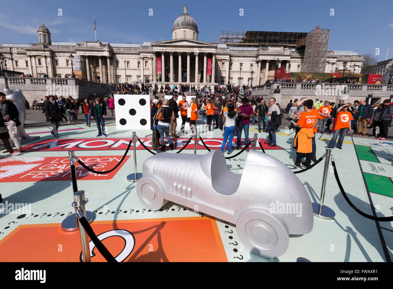 Trafalgar Square Monopoly Board High Resolution Stock Photography and ...