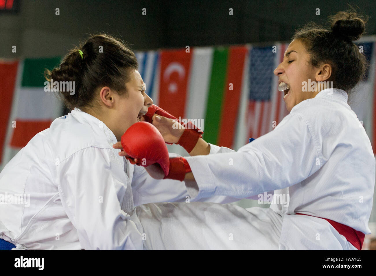 Sport of karate worldwide hi-res stock photography and images - Alamy