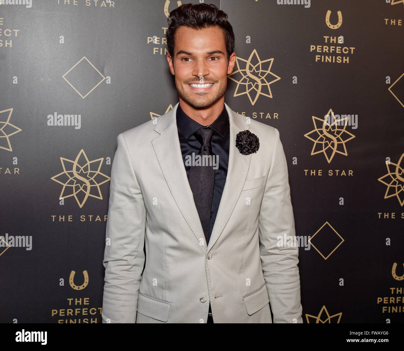 Sydney, Australia. 02nd Apr, 2016. Model and The Star ambassador Ryan ...