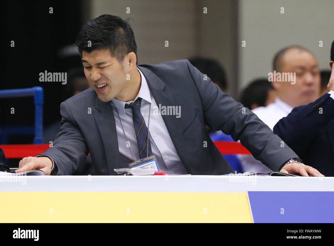 Fukuoka, Japan. 2nd Apr, 2016. Kosei Inoue Judo : All Japan Selected ...