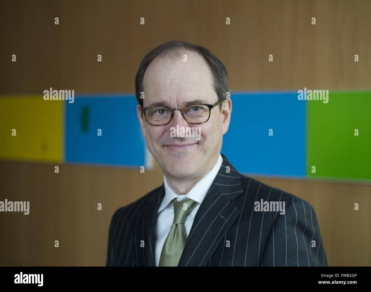 Berlin, Germany. 31st Mar, 2016. Sir Sebastian Wood, Knight Commander ...