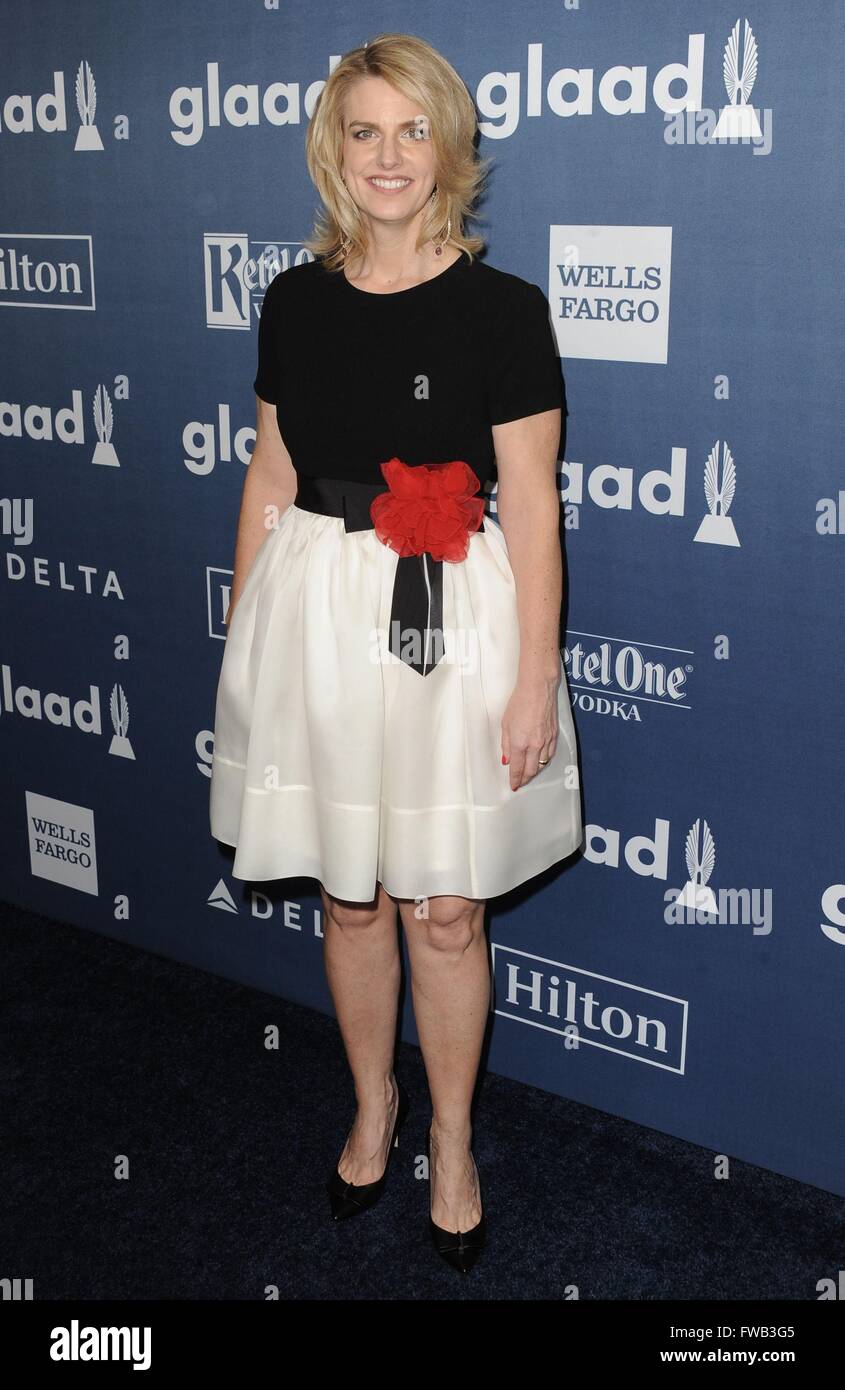 Sarah Kate Ellis at arrivals for 27th Annual GLAAD Media Awards, The ...