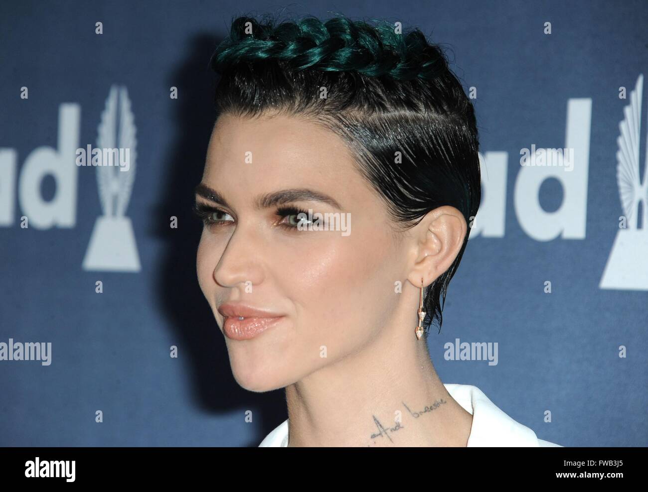Beverly Hills, CA. 2nd Apr, 2016. Ruby Rose at arrivals for 27th Annual ...