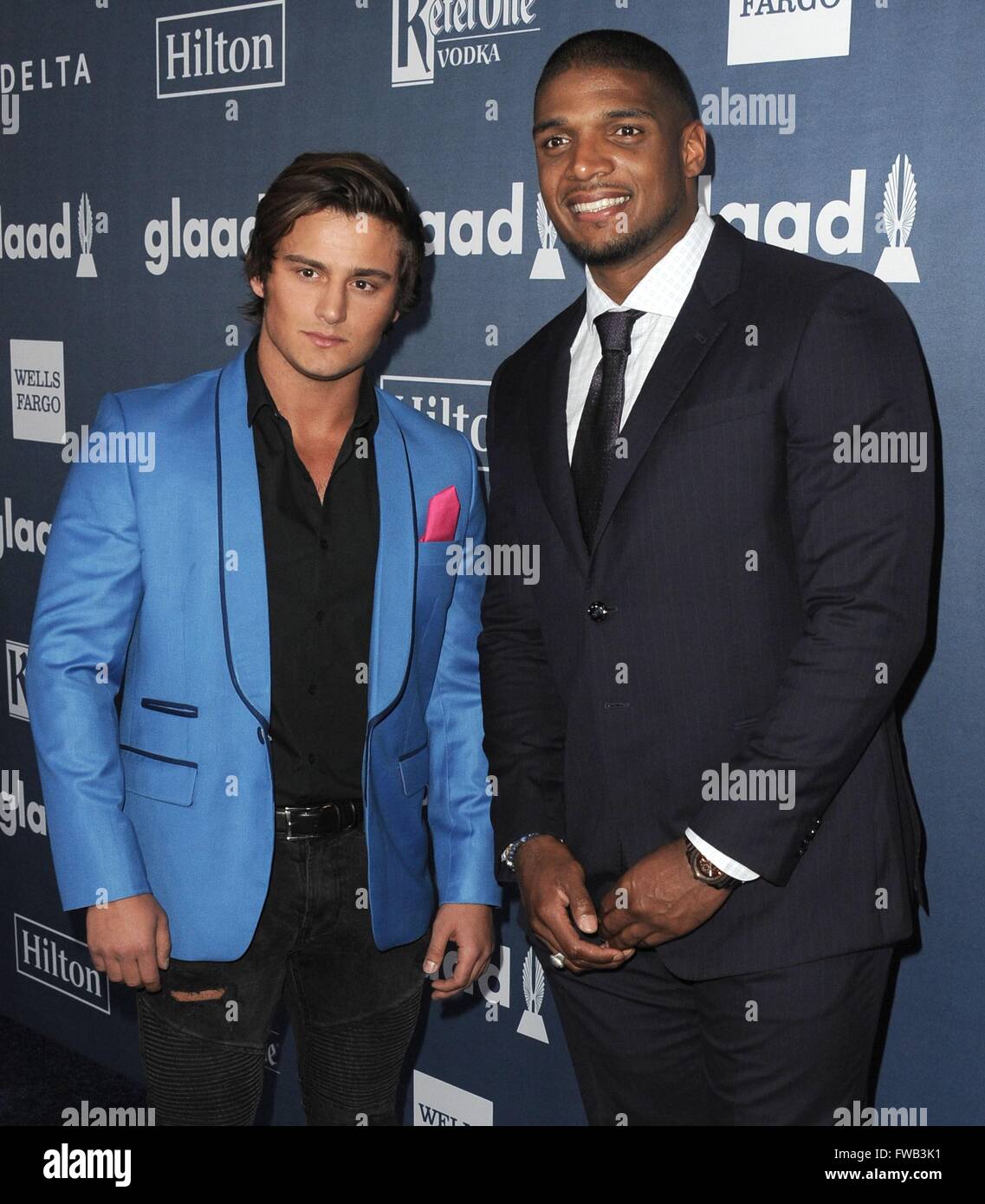 Beverly Hills, CA. 2nd Apr, 2016. Michael Sam at arrivals for 27th ...