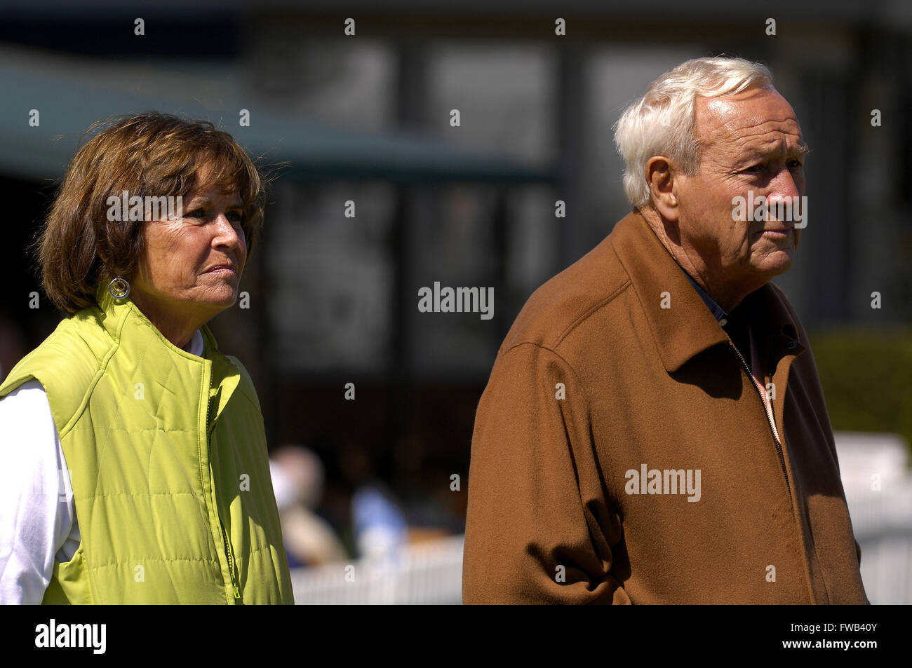 Orlando, FL, USA. 17th Mar, 2007. Arnold Palmer and his wife Kit during ...