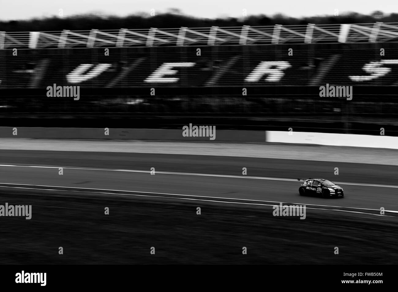 Towcester, Northamptonshire, UK. 2nd April, 2016. Team Altran Peugeot ...