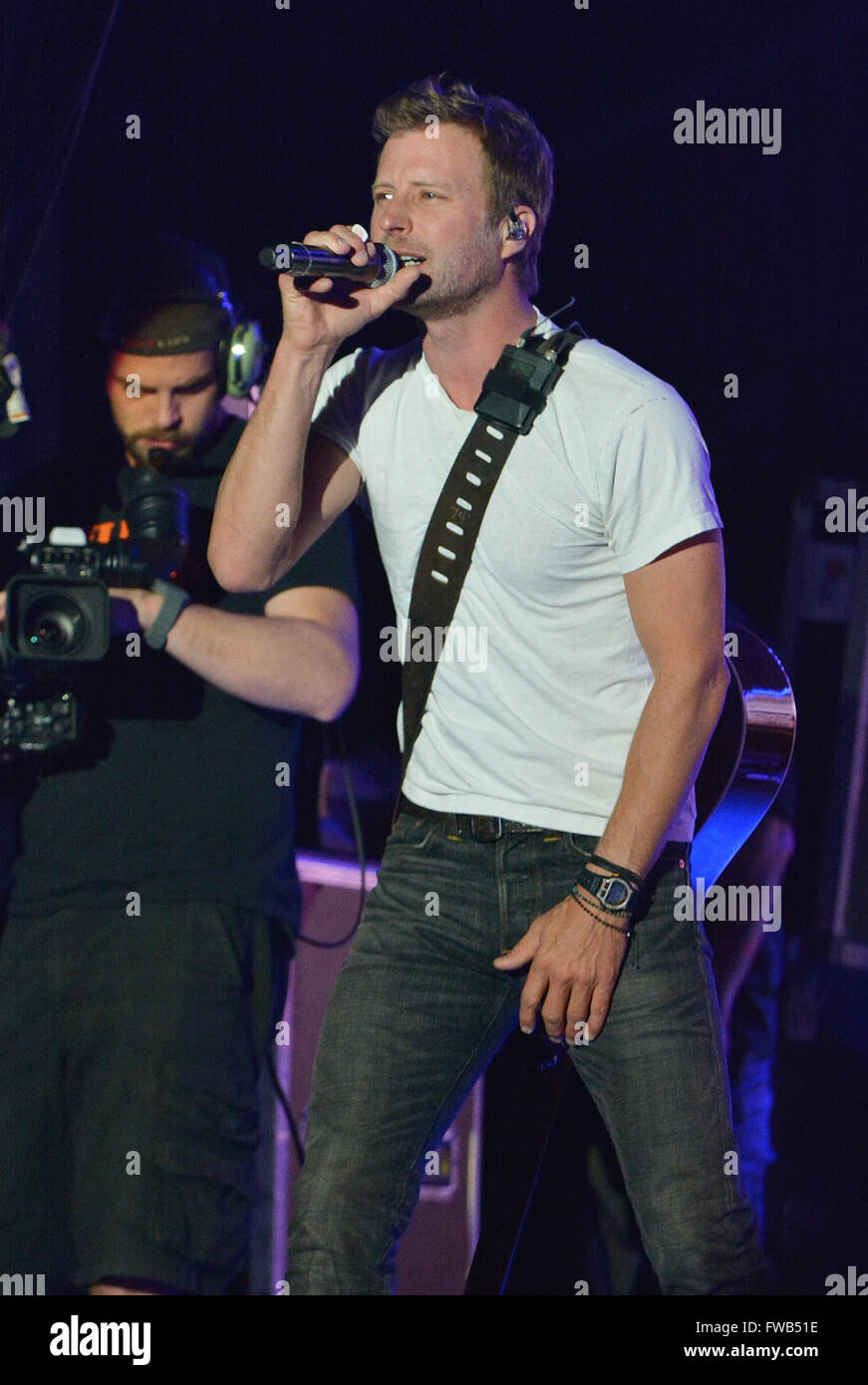 Las Vegas, Nevada, USA. 3rd Apr, 2016. Country music singer Dierks ...